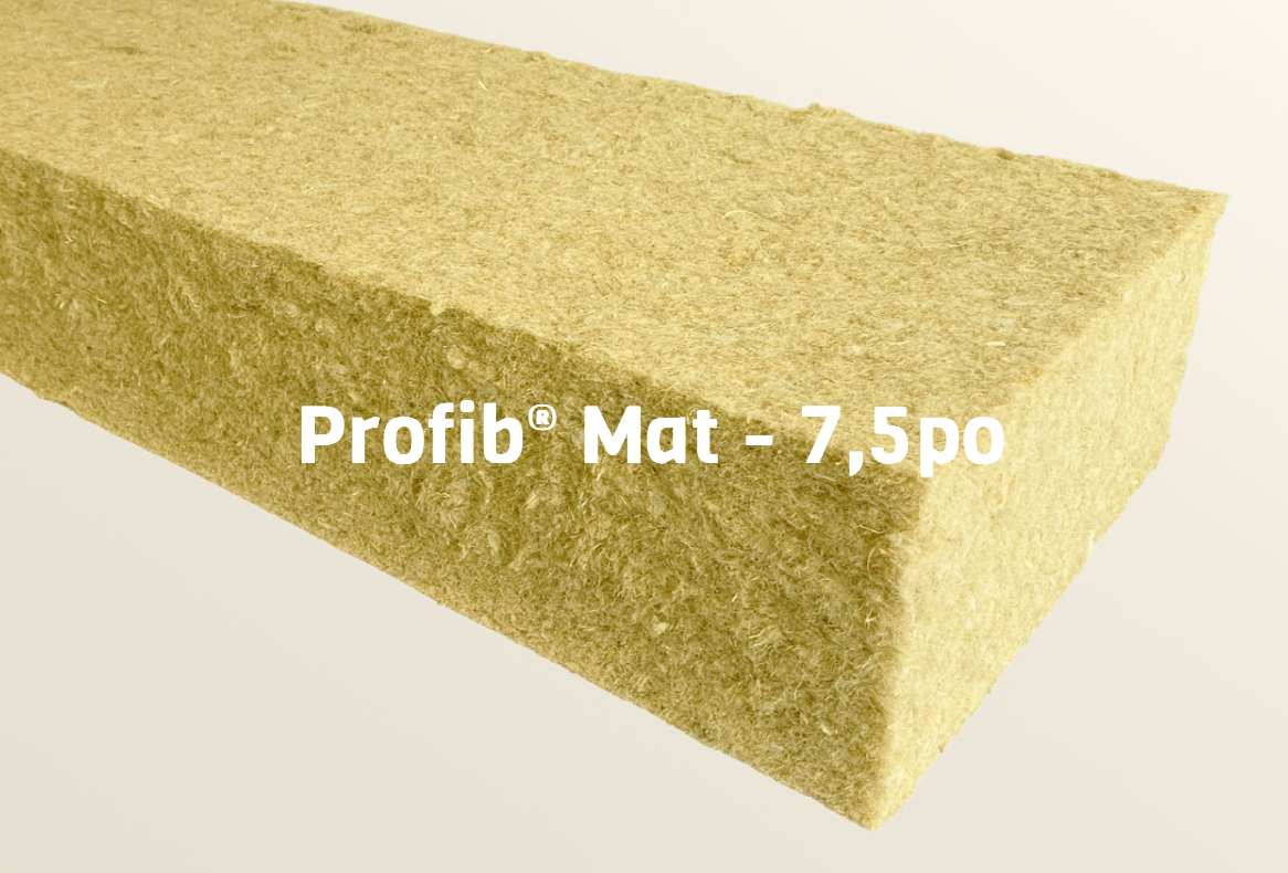 Profib® Mat : Matelas isolant thermique de fibres de chanvre ...